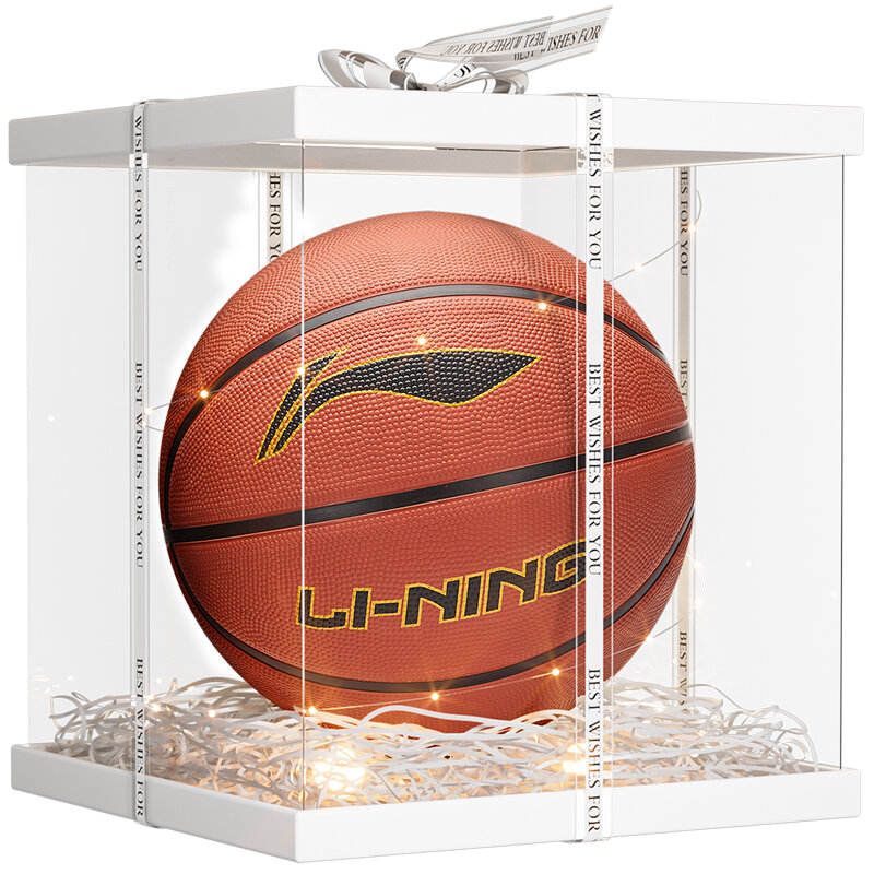 Детский баскетбольный мяч Li Ning резиновый унисекс, размер 5