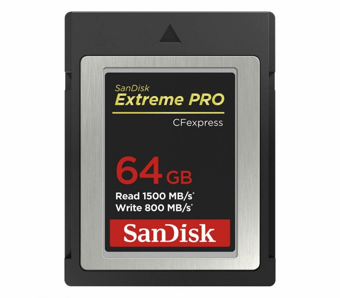Карта памяти SanDisk 64GB Extreme PRO CFexpress Card Type B (SDCFE-064G-GN4NN)