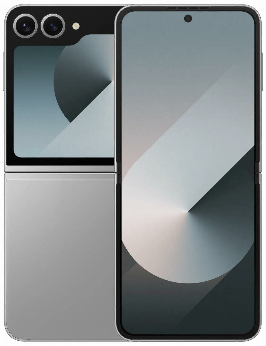 Смартфон Samsung Galaxy Z Flip 6, 12/512Gb, Silver Shadow (nano SIM+eSIM)