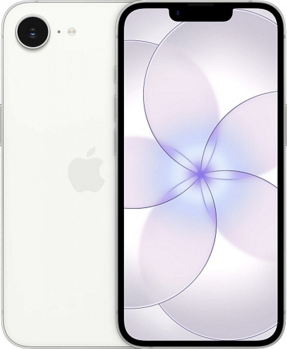 Смартфон Apple iPhone 17e, 8/256Gb, Nano SIM+eSIM, White (Белый)