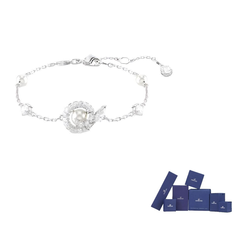 Теннисный браслет SWAROVSKI, кристаллы Swarovski