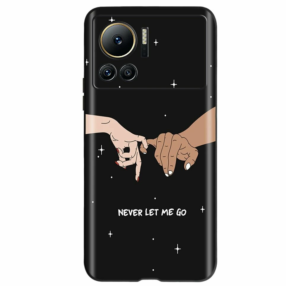 Чехол для Infinix Note 12 VIP, чехол X672 6,7 дюйма, Coque Fundas, роскошный черный Черный, 298