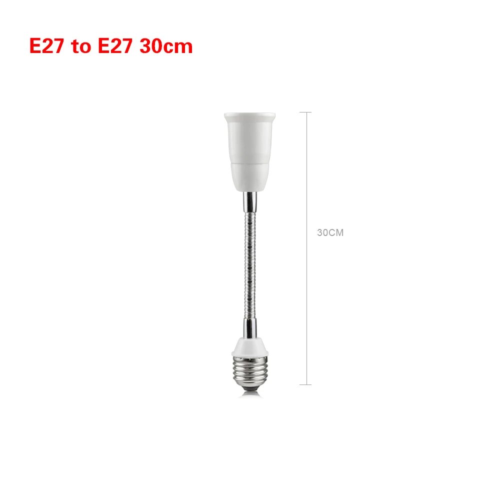 Удлинитель для лампы E27 CHNAITEKE, латунь, пластик 30CM