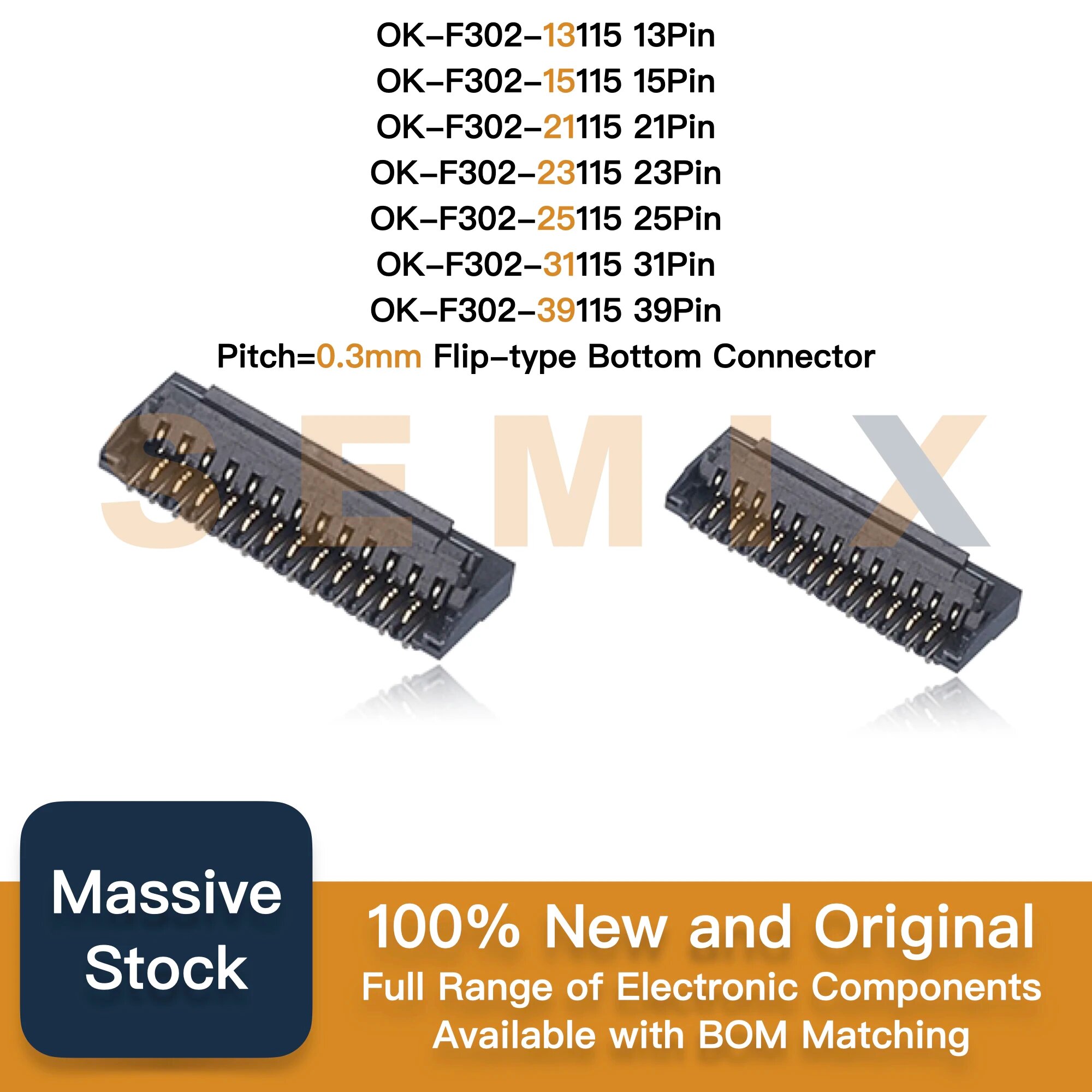 Разъемы Board-to-Board Connector OK-F302 (10 шт) OK-F302-31115