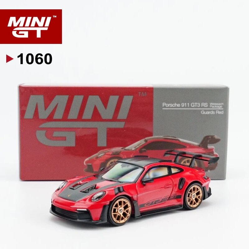 Модель автомобиля Porsche 911 (992) GT3 RS TSM MODEL 1:64 Guards Red