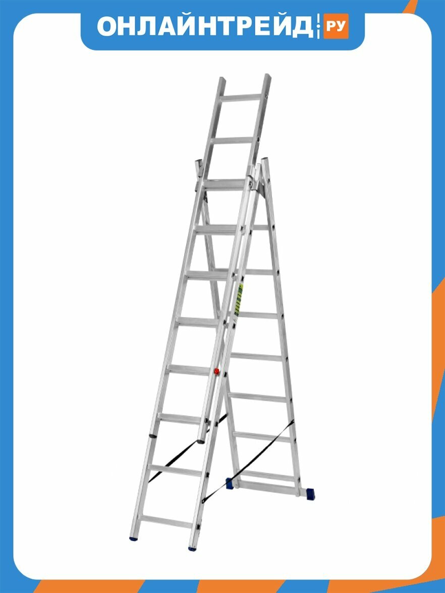 Лестница Сибртех 97818, 3х8 ступеней