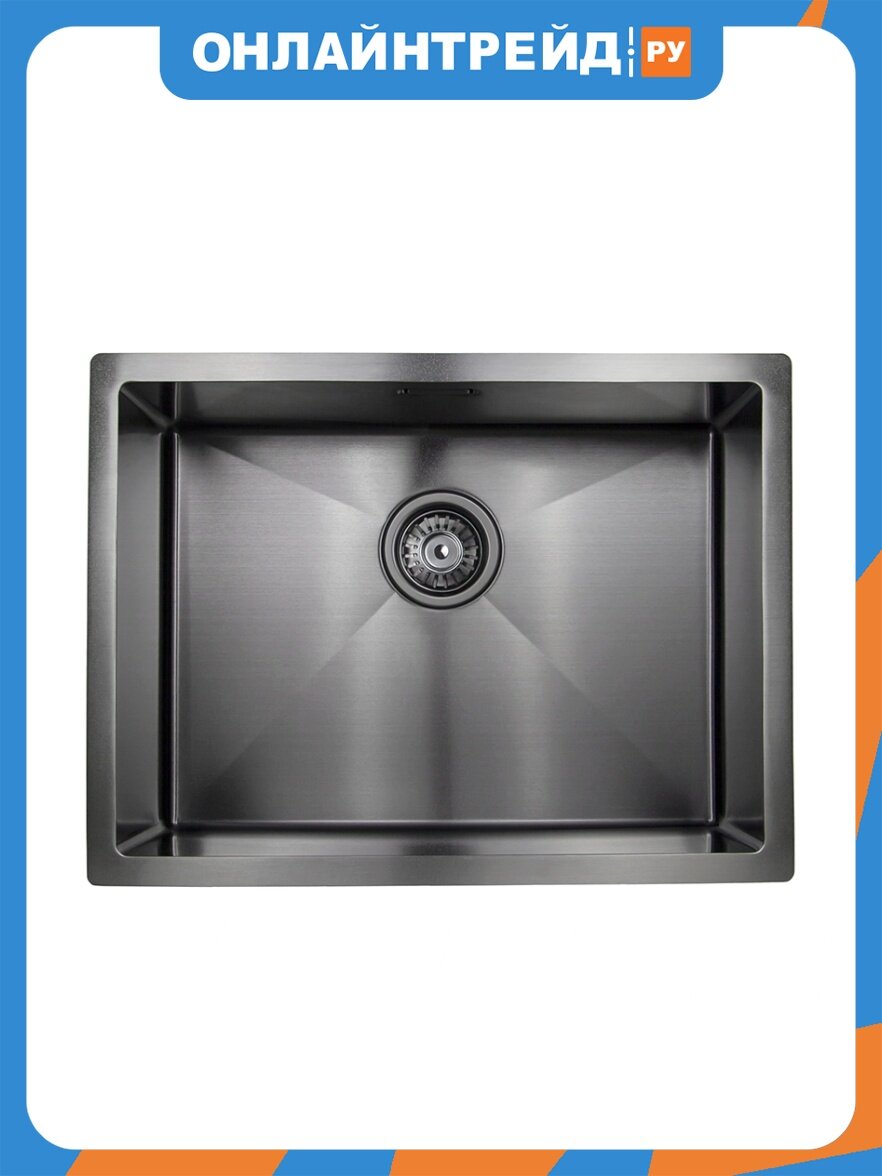 Мойка для кухни Kaiser® Kaiser Steel (KSM-5845) Сталь Воронёная