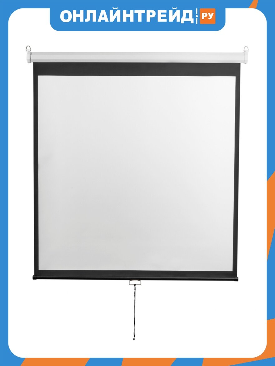 Экран Digis настенный DSOD-1105, формат 1:1, 112" (206x209), MW, Optimal-D