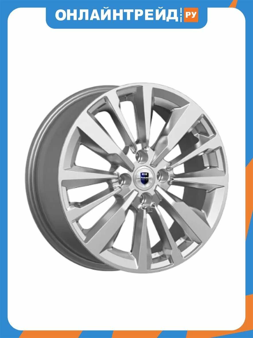 Диск K&k Эрман 6.5x16/4x100 D60.1 ET50 дарк платинум
