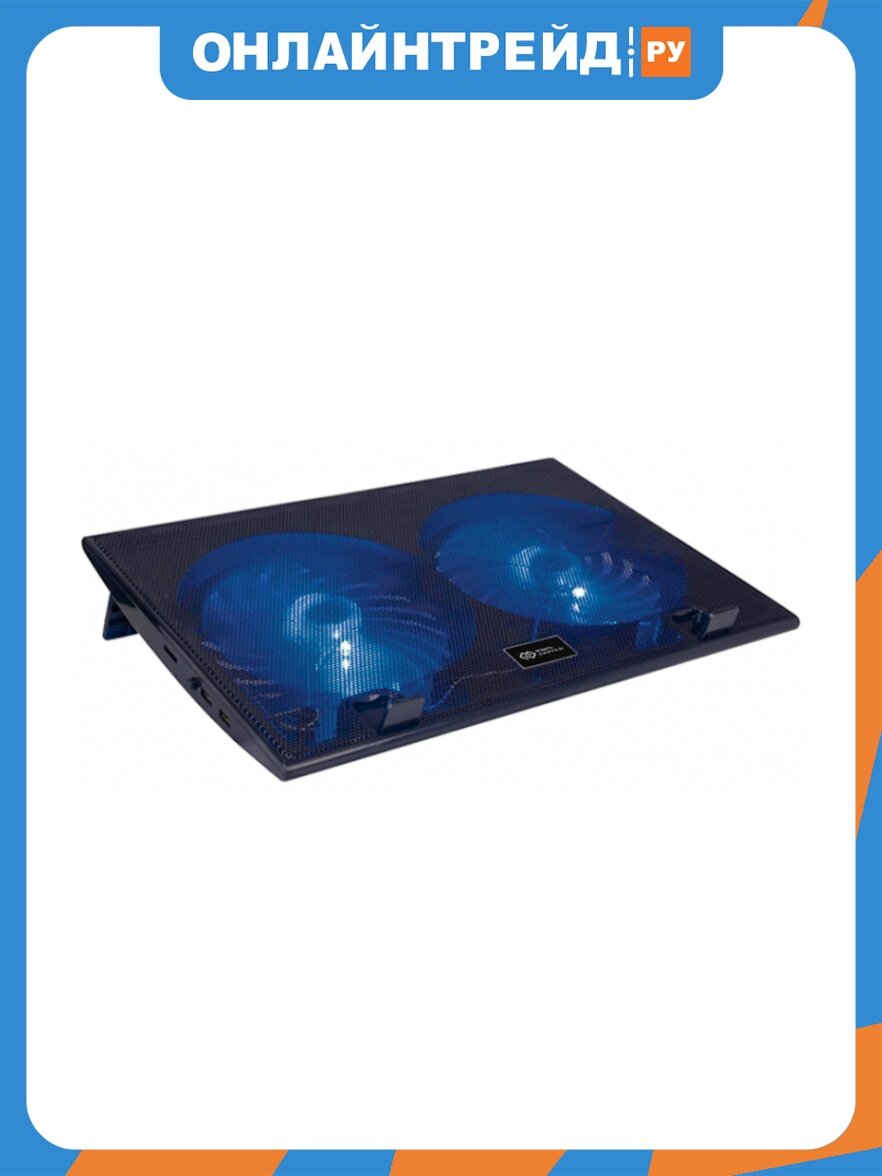 Подставка для ноутбука Digma D-NCP170-2H (черный) 17"