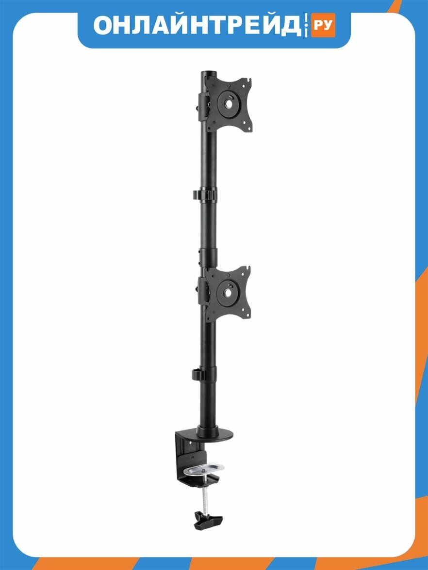 Кронштейн для 2 мониторов Arm Media LCD-T43, 15"-32", черный