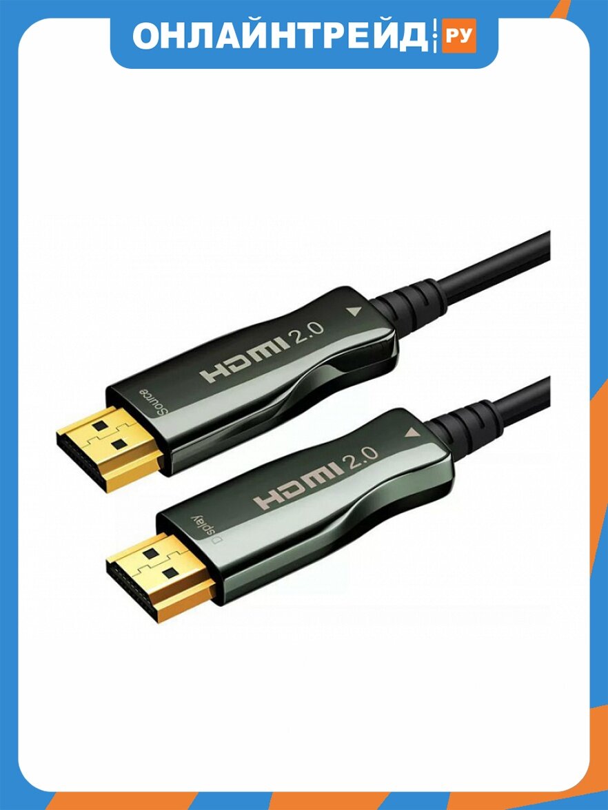 Кабель HDMI Wize оптический, 30 м AOC-HM-HM-30M
