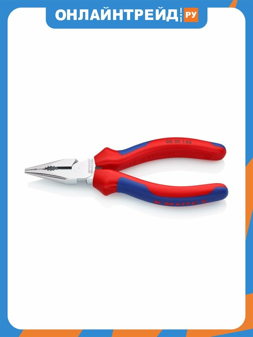 Пассатижи Knipex 0825145, удлиненные хромированные 145 mm