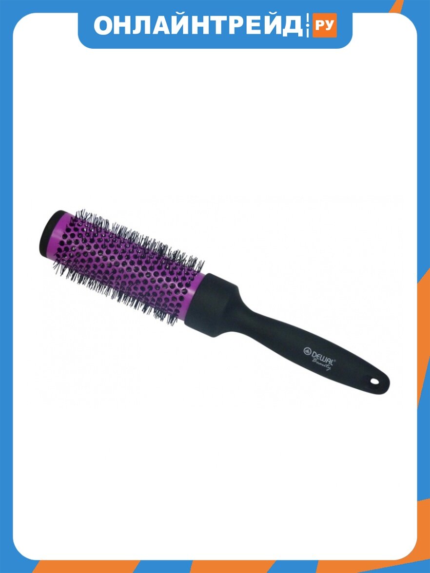 Брашинг Dewal Beauty с покрытием Soft touch d35 мм