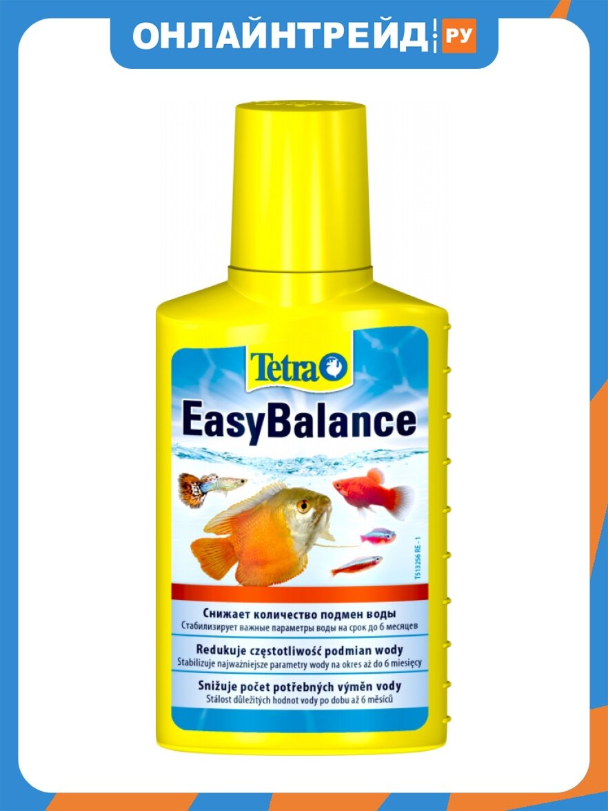 Кондиционер Tetra EasyBalance для стабилизации показателей воды, 100мл