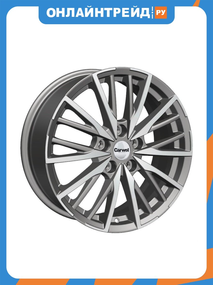 Диск Carwel Агма 1719 7x17/5x114.3 D60.1 ET45 AGR, 122164