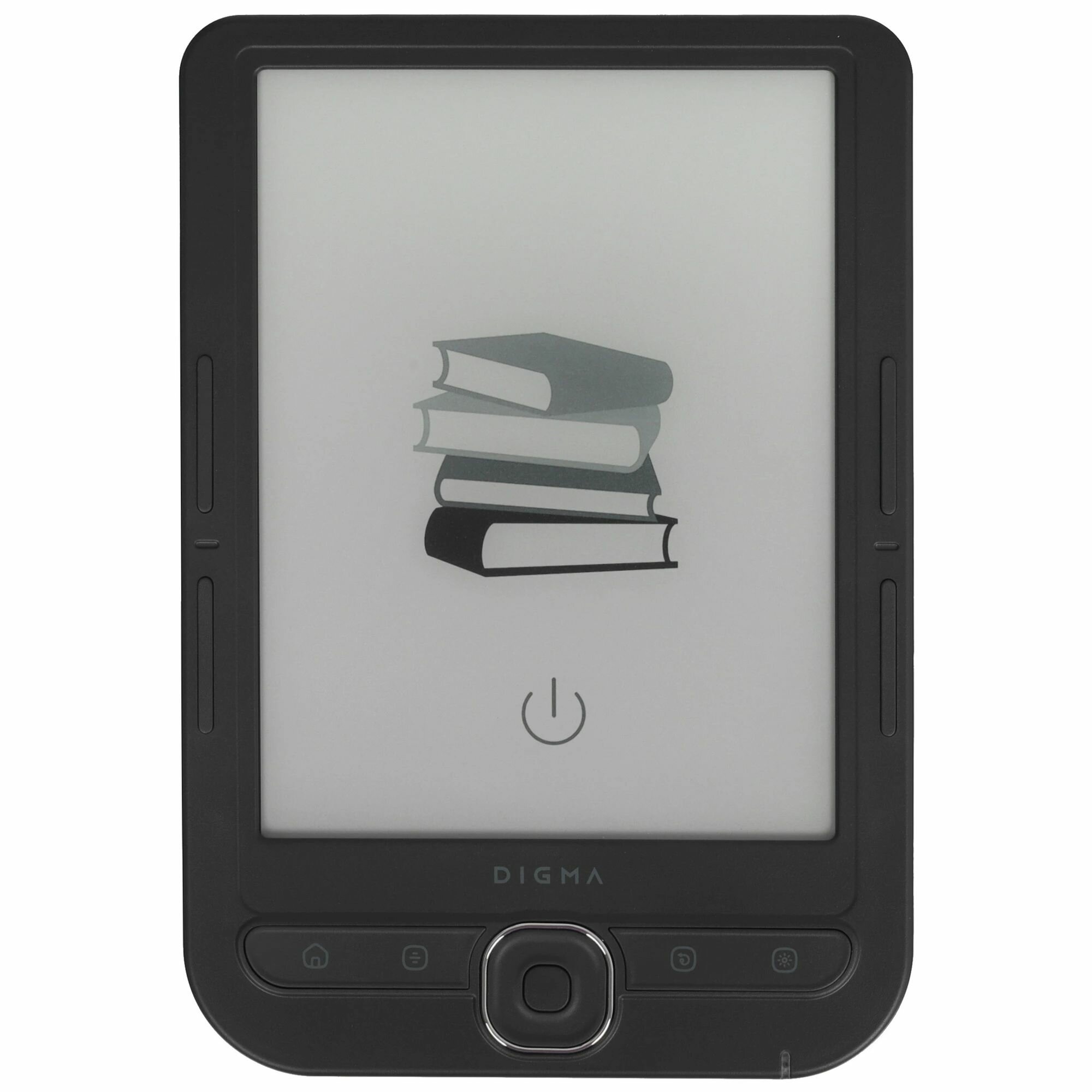 6" Электронная книга Digma luma (2135351) серый + чехол - E-Ink Pearl, сенсор, подсветка, 1500 мА*ч