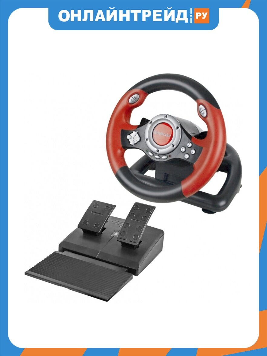 Руль Defender Challenge Mini LE USB (64351)