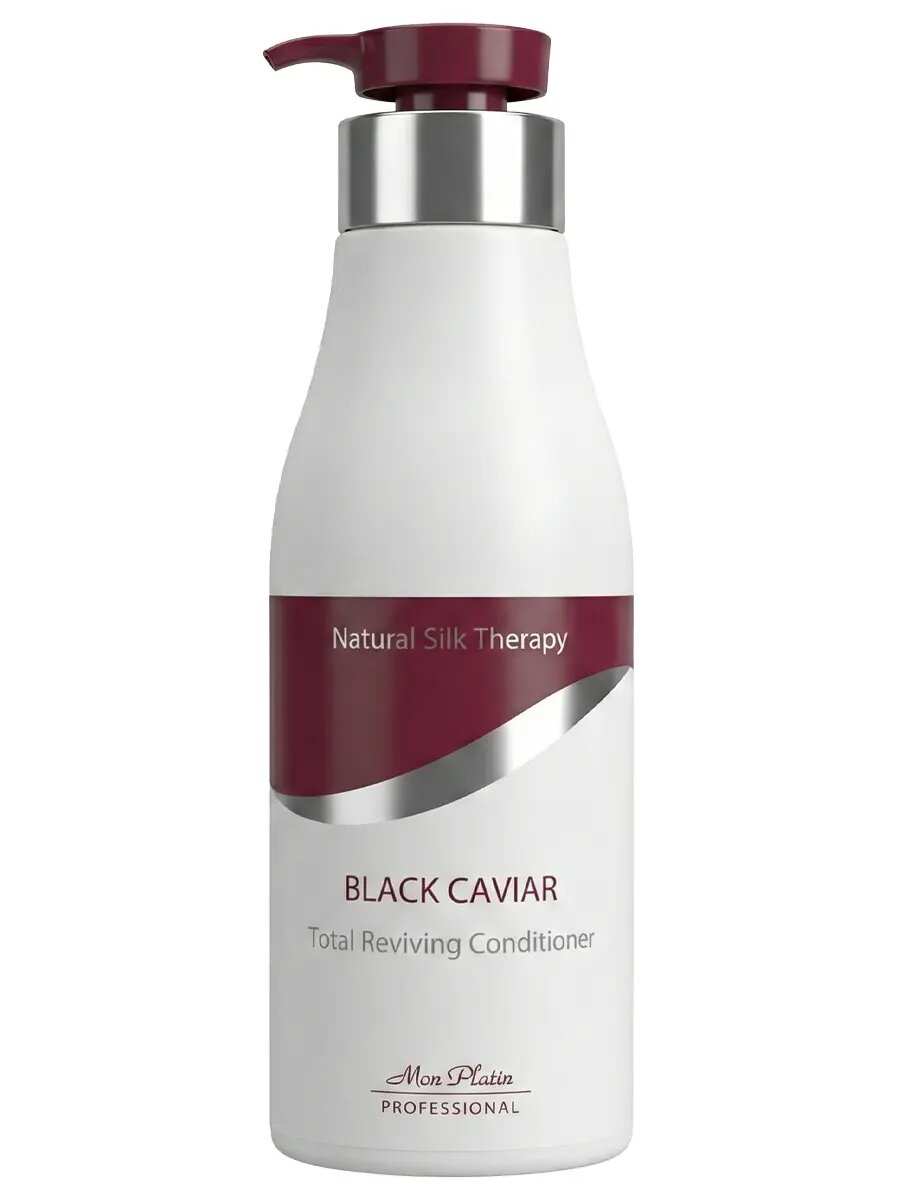 Mon Platin Professional Бальзам для интенсивного ухода и питания волос Black Caviar Total Reviving Conditioner 500 мл