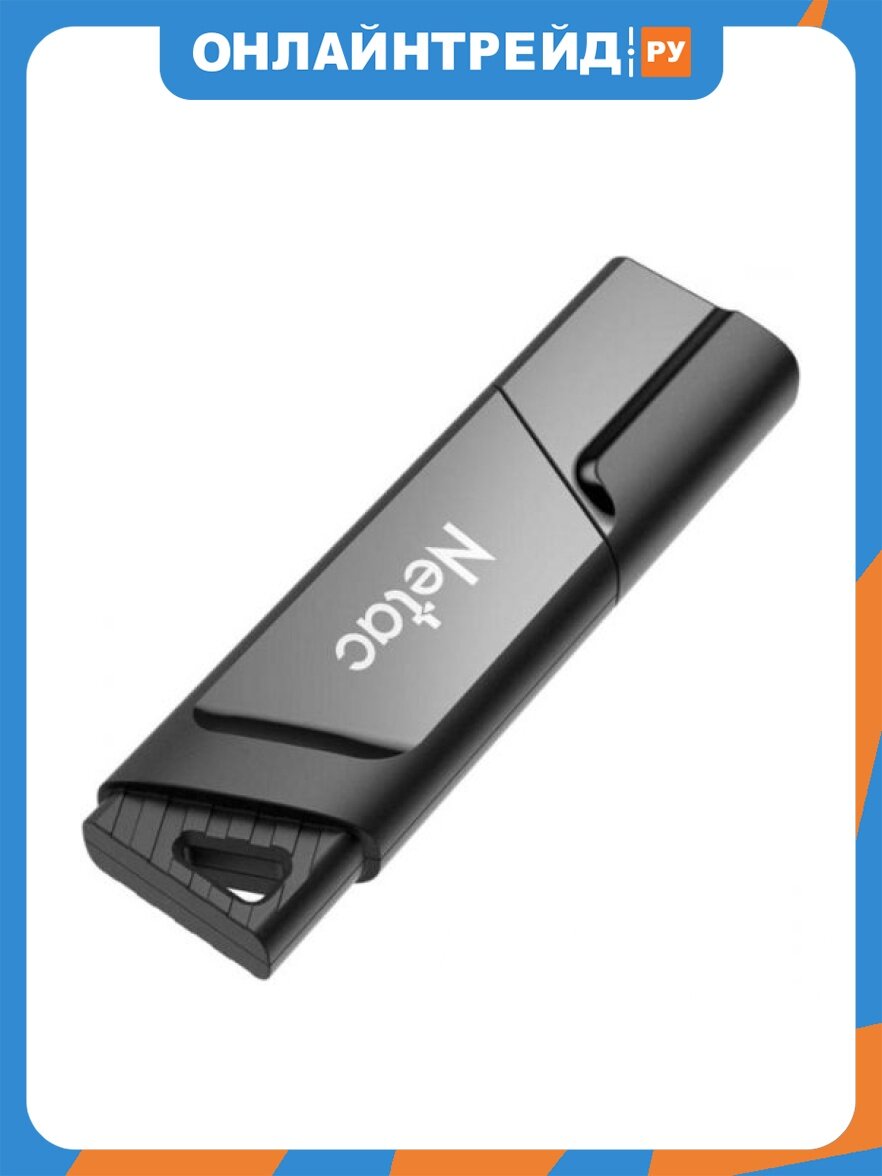 USB флешка Netac 64Gb U336 black USB 3.0 (NT03U336S-064G-30BK)