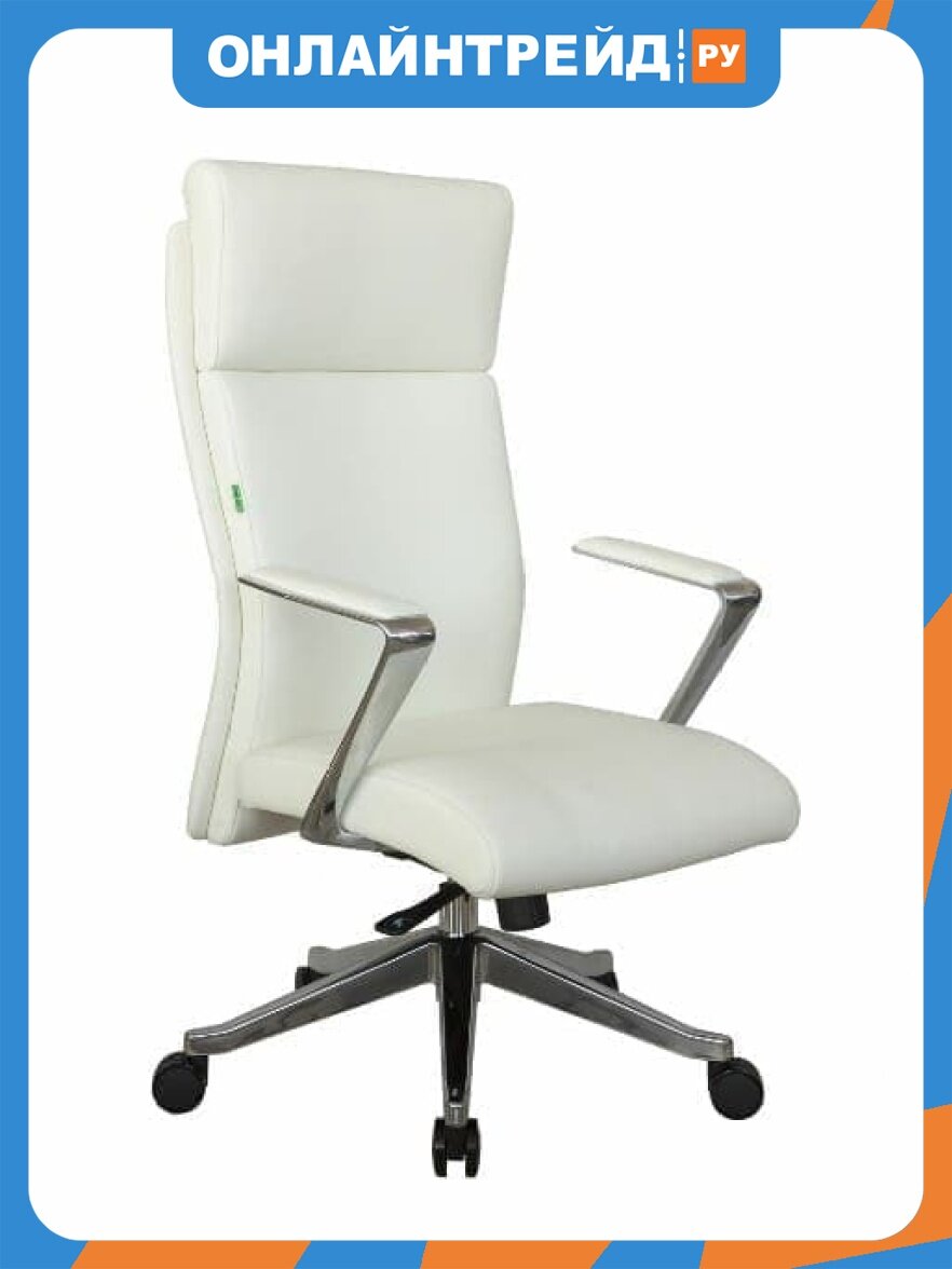 Кресло руководителя Riva Design RIVA CHAIR RCH А1511 Белый (6207) натуральная кожа