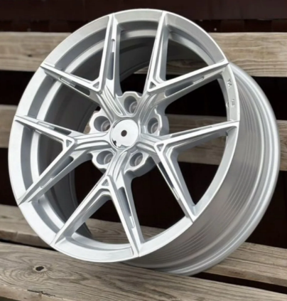 Литые диски 4 шт, комплект FC6009, R17, PCD 5x114.3, 7.5J, ET35, DIA73.1, цвет Silver