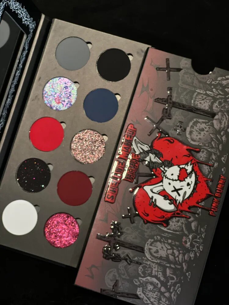 Палитра теней для век SHELLWE MAKEUP , 9.5g - Full Size Punk Bunny