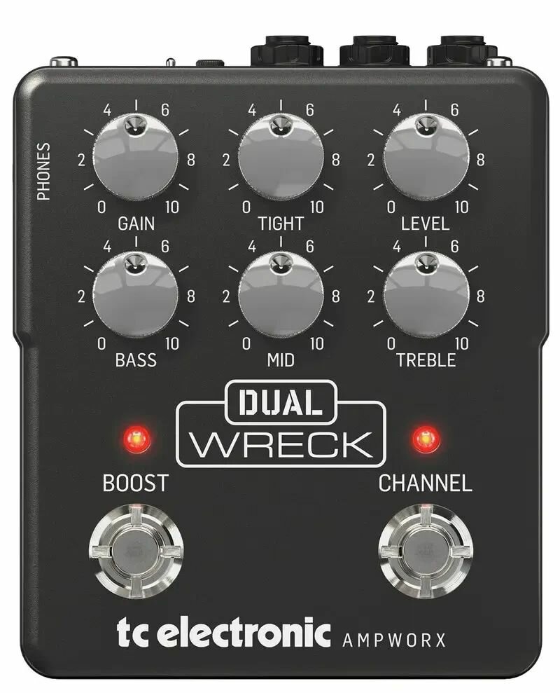 Напольный предусилитель для электрогитары TC Electronic Ampworx Dual Wreck Preamp