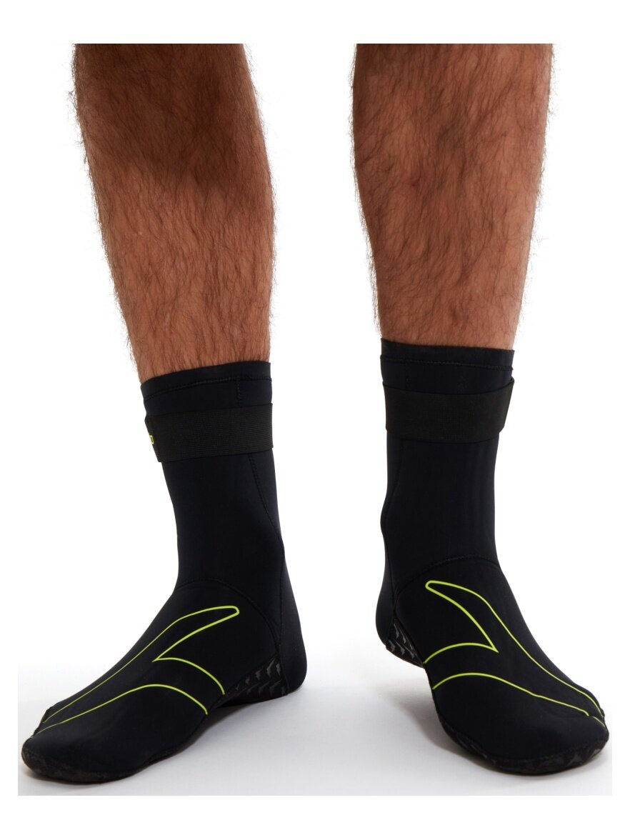 Аква-носки Speedo OW SWIM SOCKS AU BLACK, 8-00364616977, размер 33-35