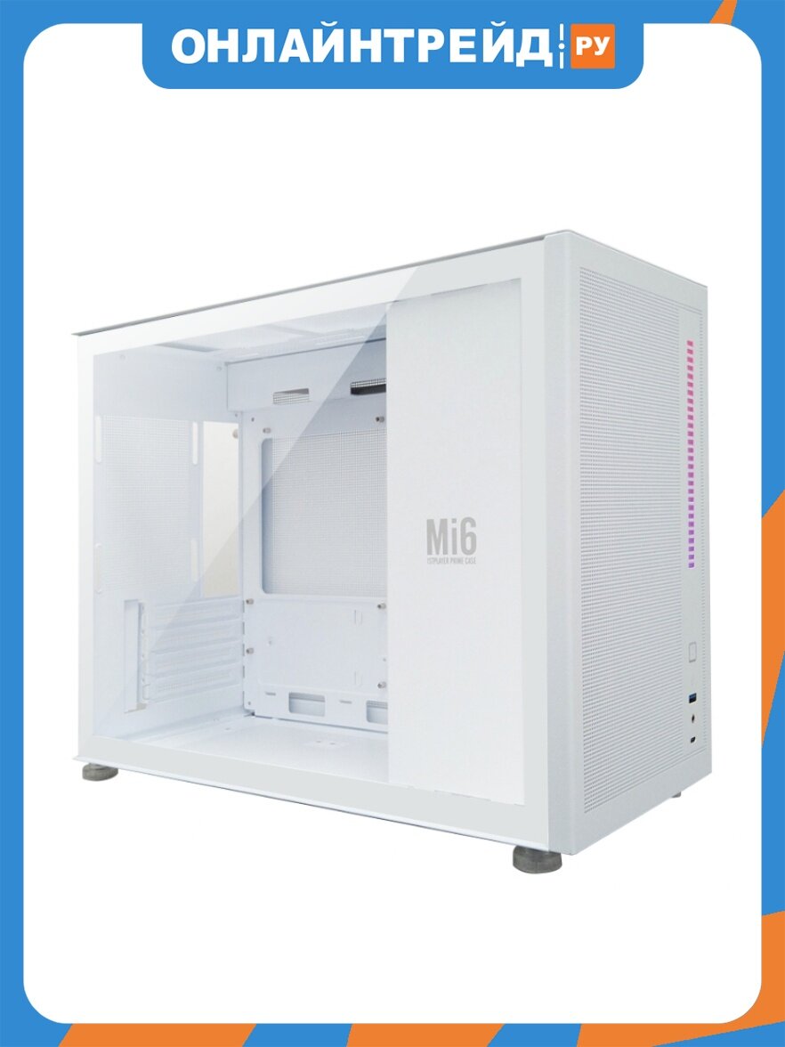 Корпус 1STPLAYER MIKU Mi6, белый (Mi6-WH)
