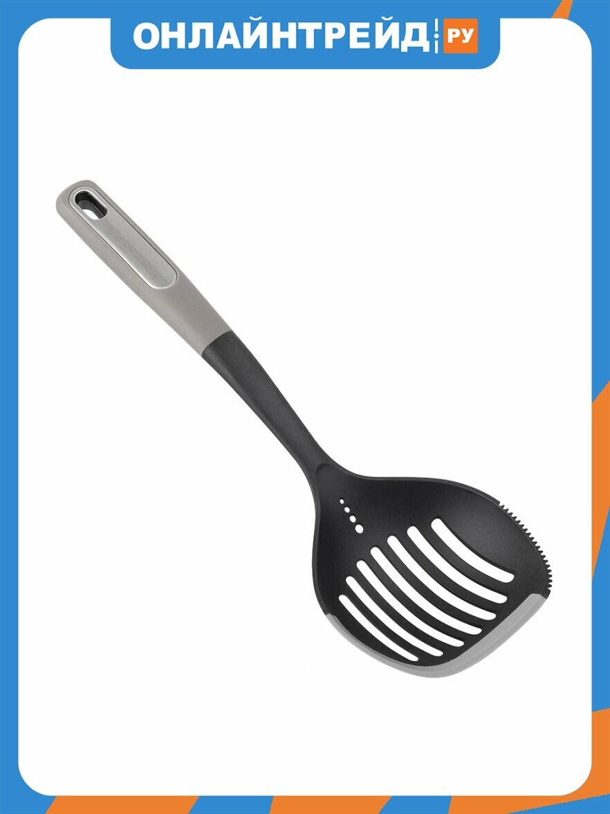 Шумовка Mallony Chef с силиконовым краем, нейлон (108326)