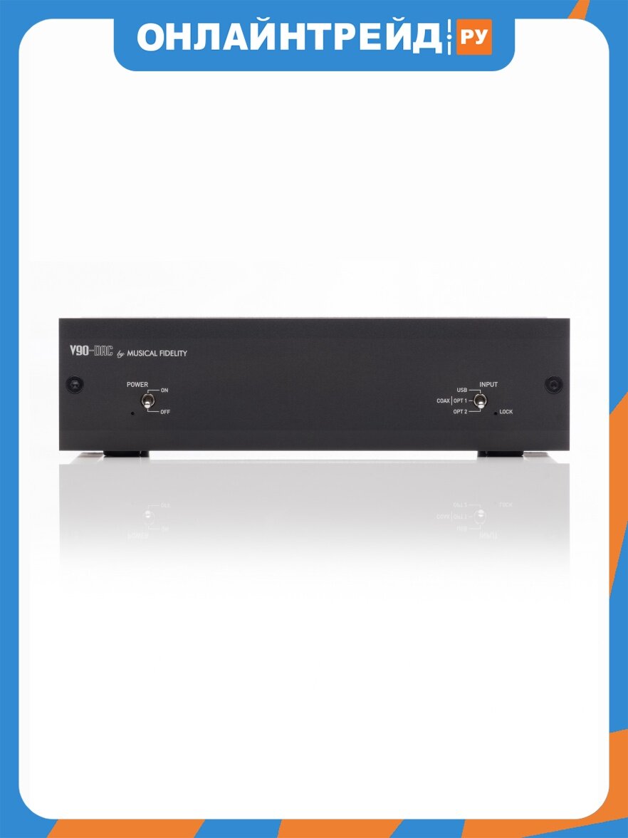 Цифро-аналоговый преобразователь Musical Fidelity V90 DAC, черный