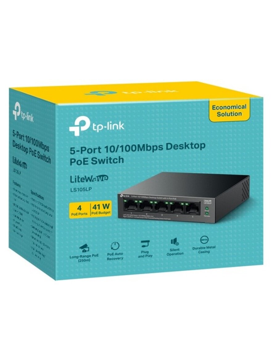 Коммутатор Tp-link LS105LP — фото 1