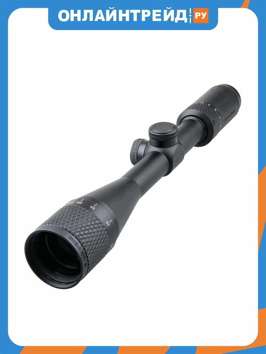 Прицел Vector Optics Matiz 4-12x40, AO, VOW-10BDC (MOA), без подсветки, 25,4мм, 1/4 MOA, 520г