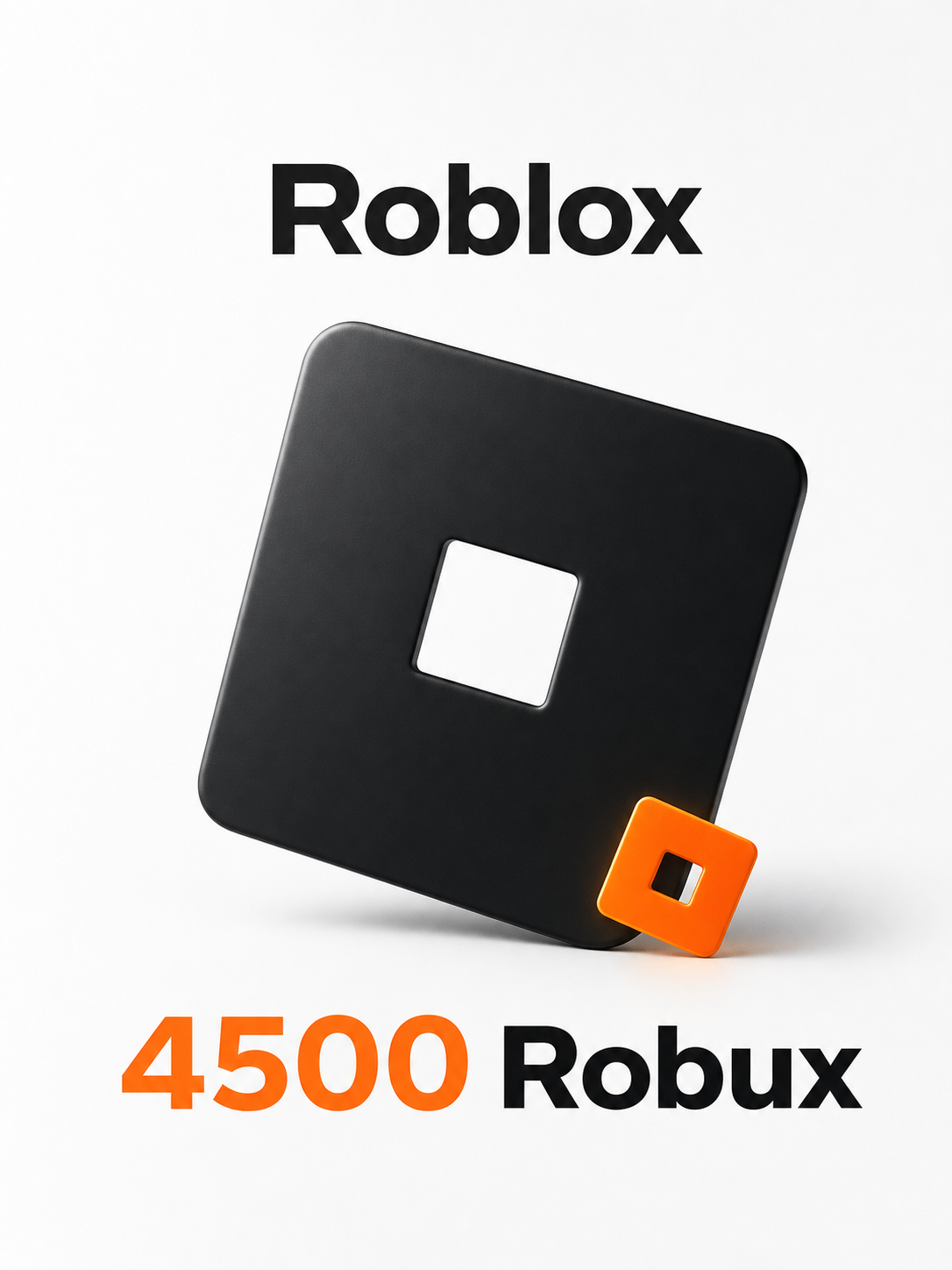Карта пополнения баланса Roblox роблокс на 4500 робуксов Автоматическая выдача