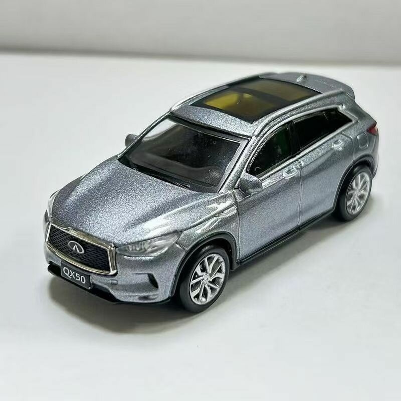Миниатюрная модель автомобиля из литого металла Infiniti QX50, игрушечная модель автомобиля 1:64 Infiniti QX50