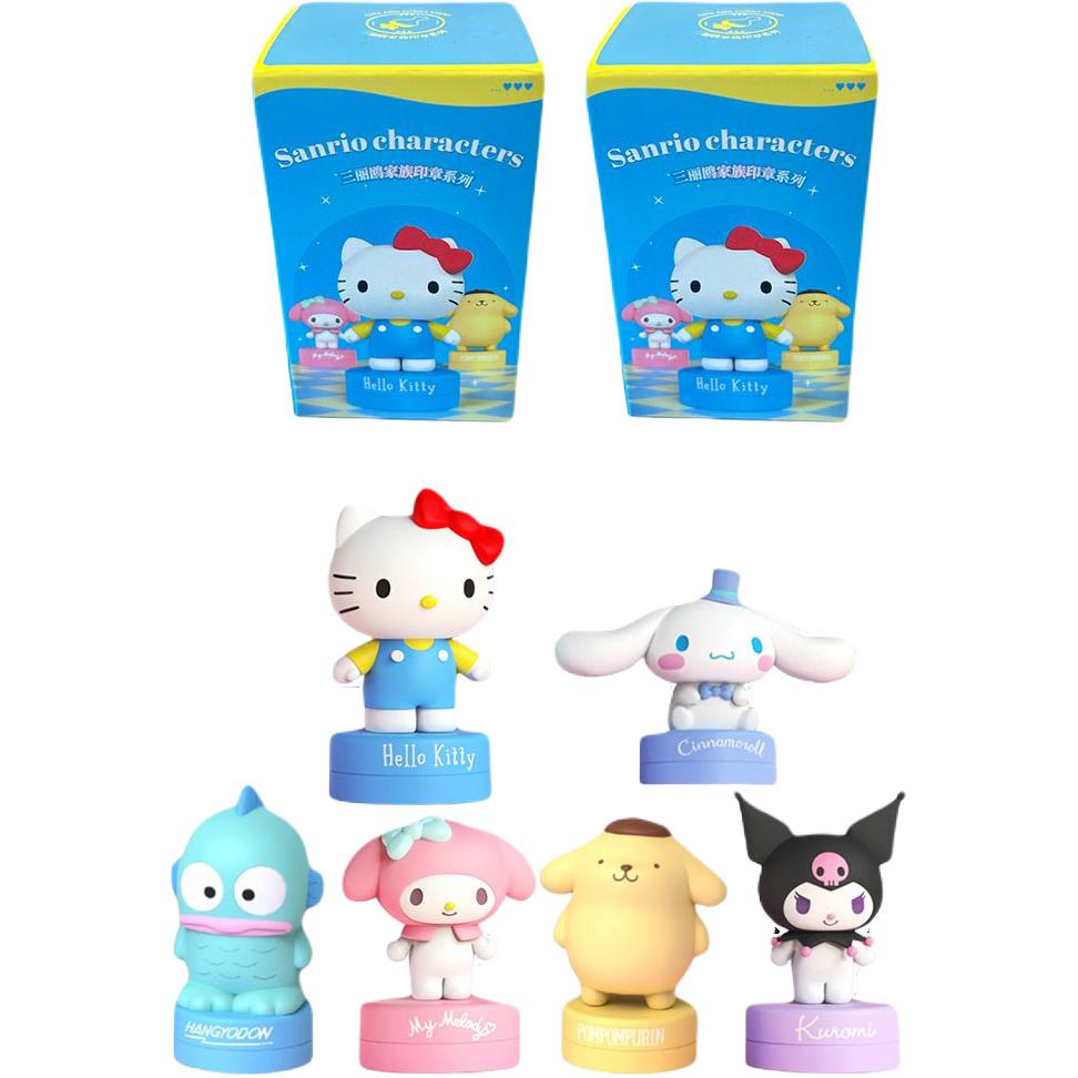 Наборы коллекционных фигурок унисекс LIANYUDONGMAN Sanrio Hello Kitty Mystery Boxes, 2 шт.
