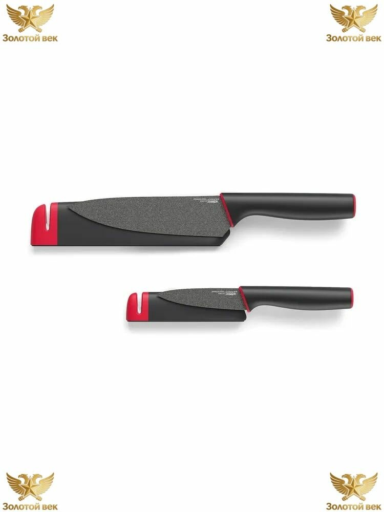 Нож столовый Slice and Sharpen черный