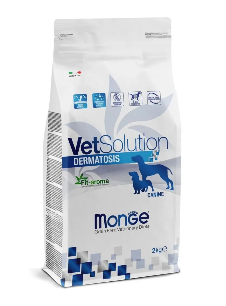 Monge VetSolution Dermatosis для кошек при заболеваниях кожи 1,5кг