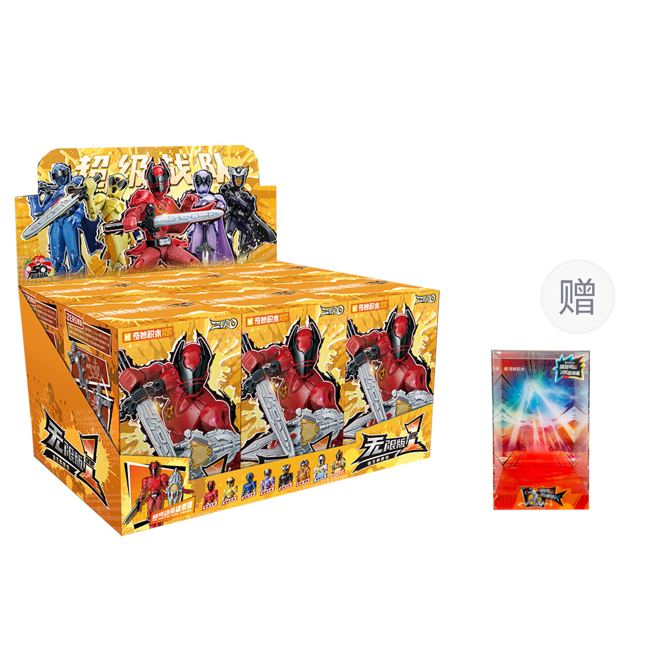 Конструктор унисекс Keeppley Mystery Boxes, Full Box 6 Pcs (Giveaway Brand Display Case)