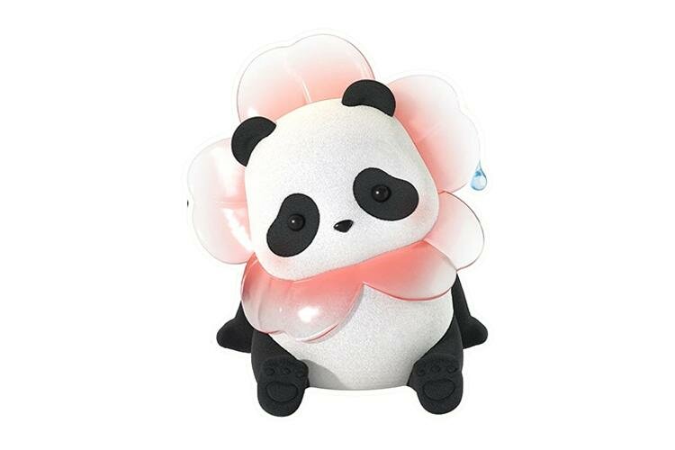 52TOYS Panda Roll Chubby Panda Cub Весенний Цветок, 11 см