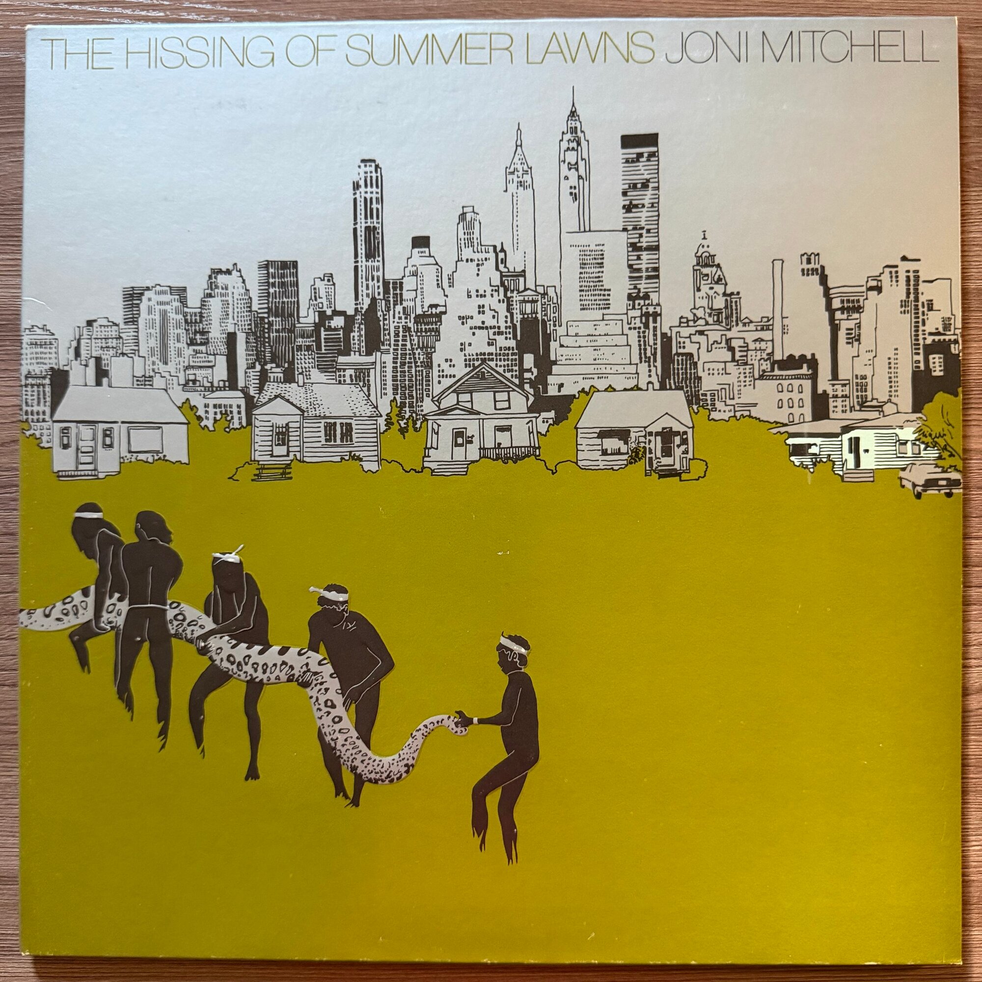 Виниловая пластинка Joni Mitchell The Hissing Of Summer Lawns (США 1975г.)