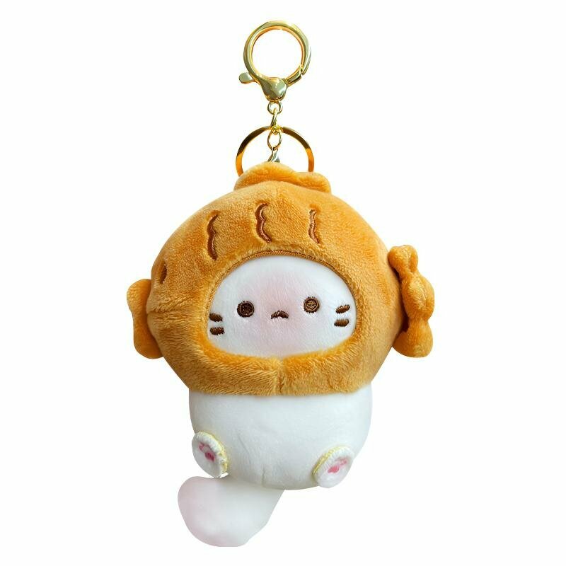Пищащий домик для кошек YUEYUEXIONG Coco Cat Charm-[Taiyaki Style], 12CM EU