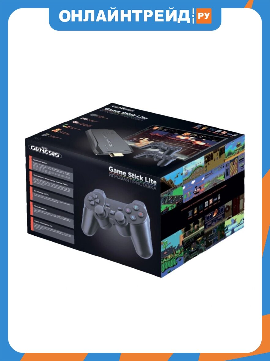 Игровая приставка Retro Genesis GameStick Lite (64Gb, 11500 игр, PS1, NES, SMD, SNES и др, model: TI-155)