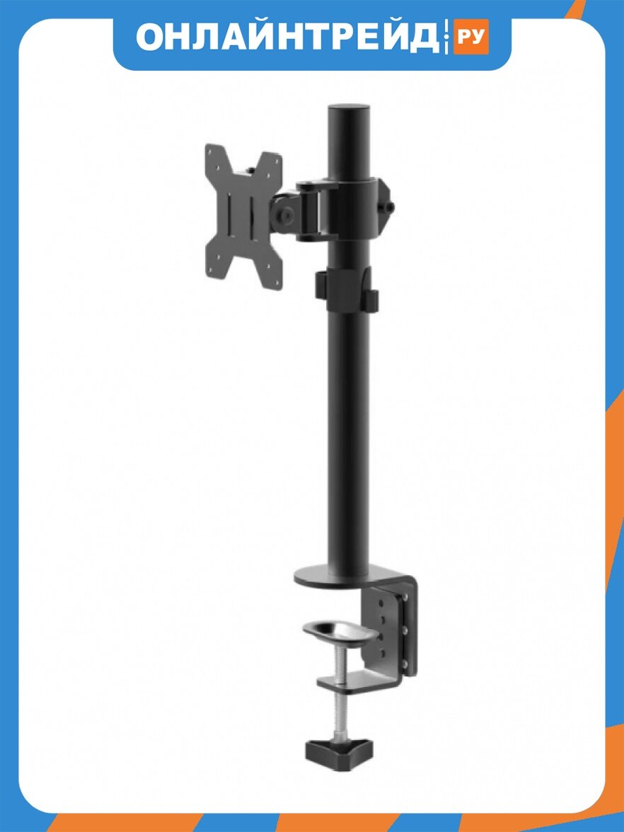 Кронштейн для монитора Filum FL-DM001SB одинарный, для диагонали 10"-32" черный (FL-DM001SB)