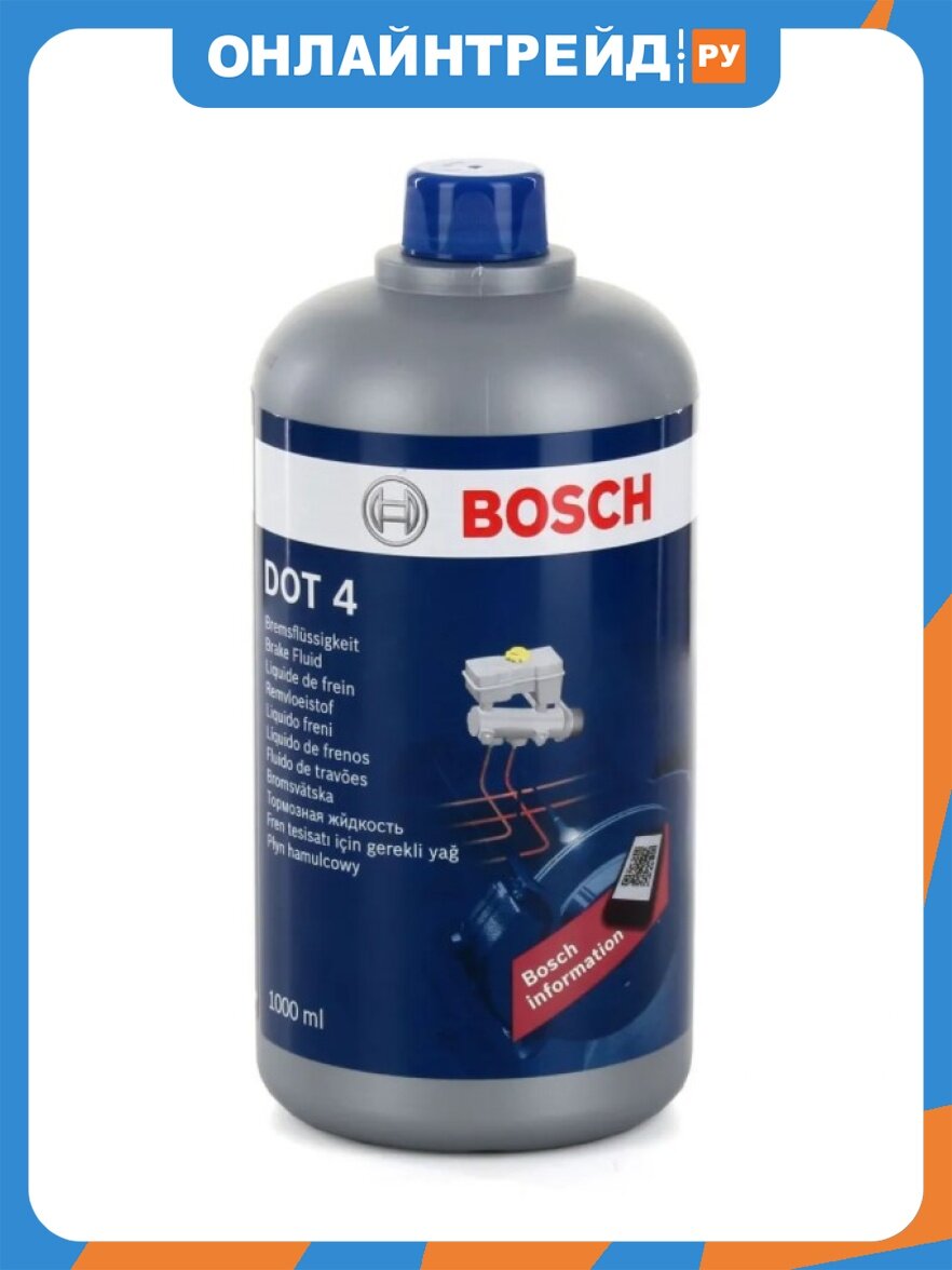 Тормозная жидкость Bosch DOT-4 1987479107 1л