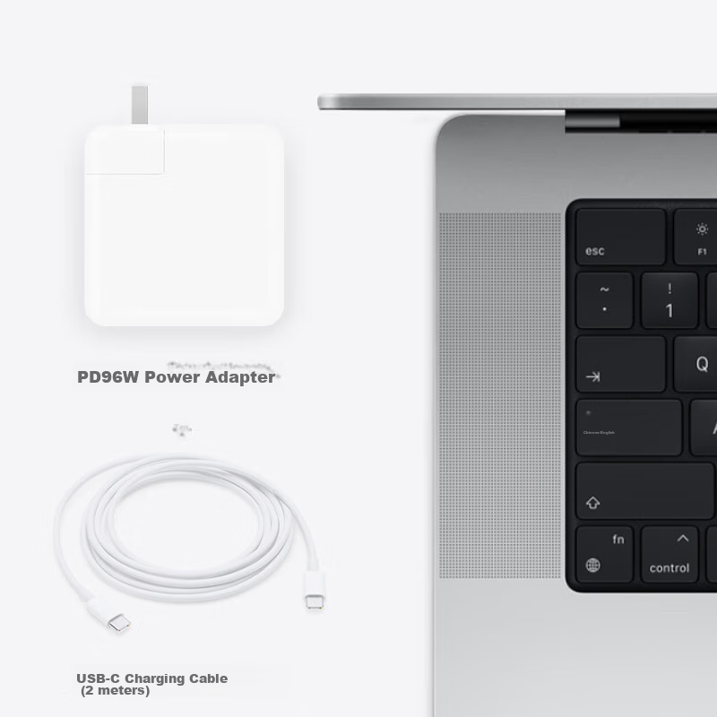Mryc 96W USB-C PD адаптер питания для MacBook Pro 14/16 дюймов A2141/A2166 Цвет：Набор 96W 2 метра A2141/A2166