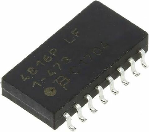 Резисторная сборка BOURNS 4816P-T01-473LF Резисторная сборка: Y 47кОм SMD SOM-16 Кол-во резисторов: 8 1шт