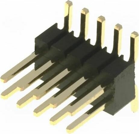 Разъем CONNFLY DS1031-08-2*5P8BS41-3A Штыревой IDC "папа" PIN 10 прямой 1,27мм SMD 2x5 позолота 1шт