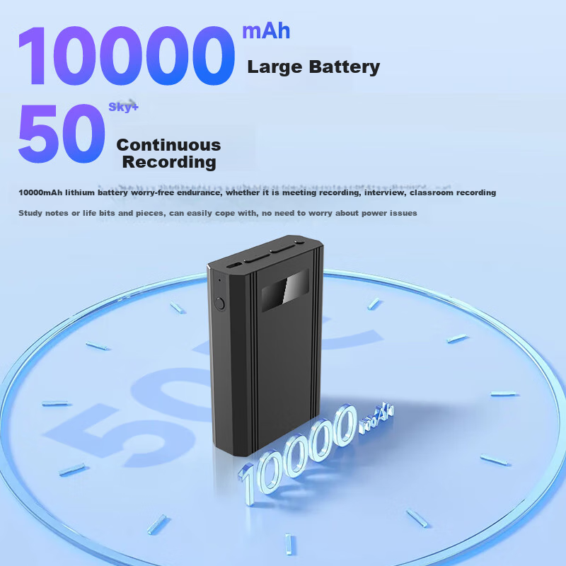 Newsmy H9 профессиональный диктофон 128 ГБ памяти 50-дневная непрерывная запись умное управление голосом Версия：128